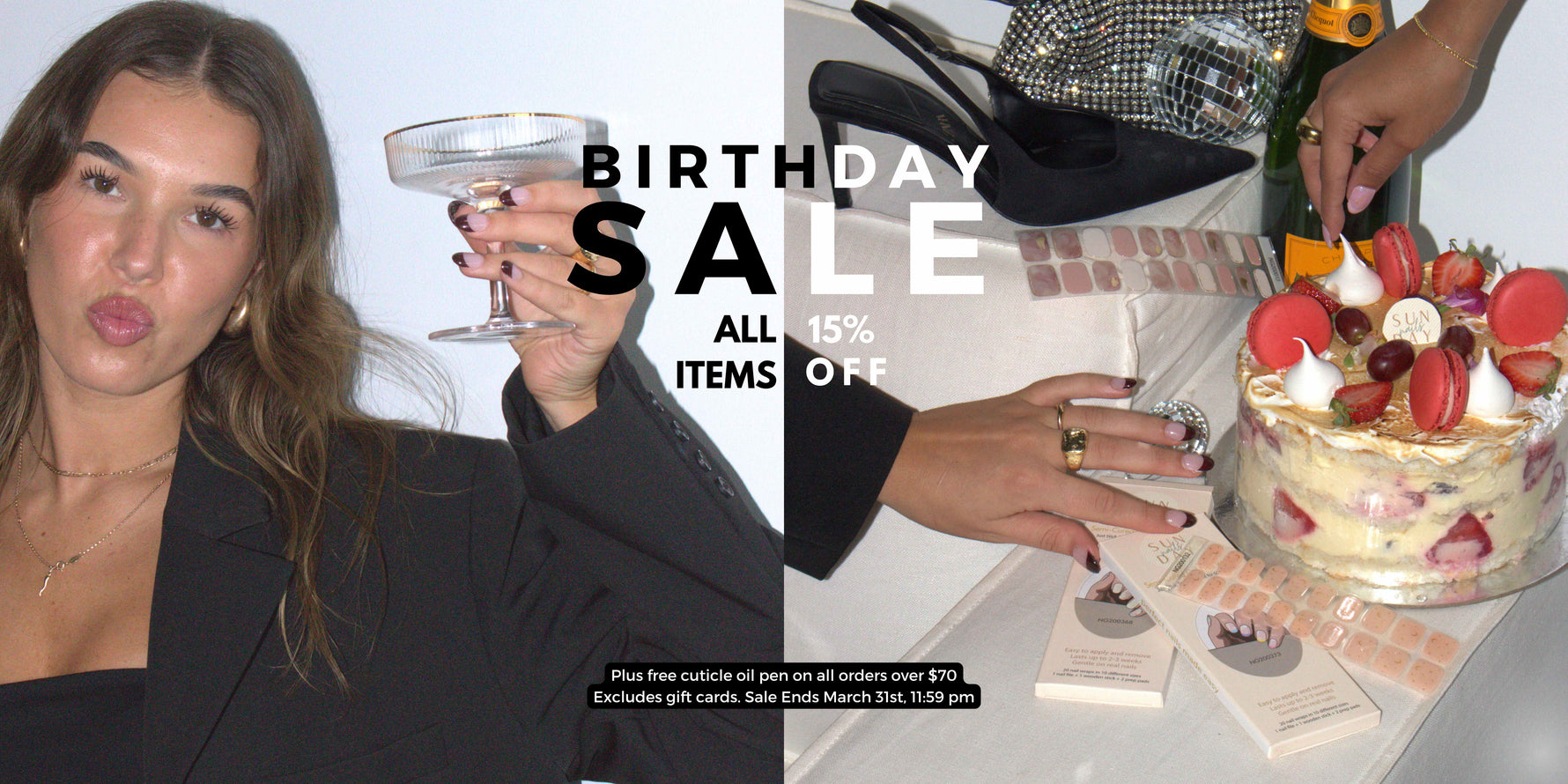 Semi Cured Gel Nail Stickers Australia | Sunday Nails AU