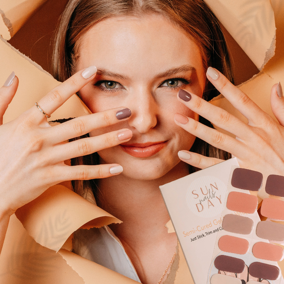 Semi Cured Gel Nails Australia | Sunday Nails AU