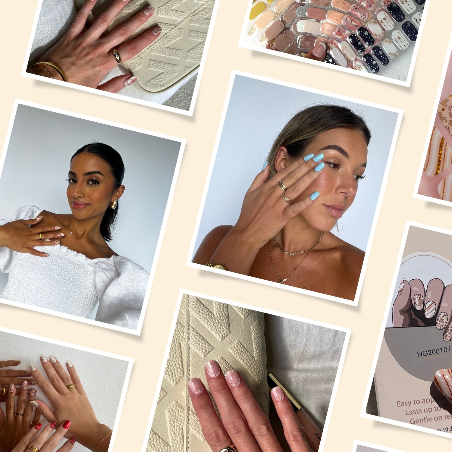 Semi Cured Gel Nail Stickers Australia | Sunday Nails AU