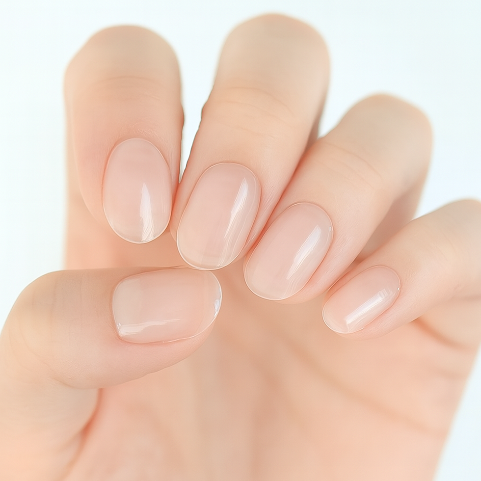 Clear Semi Cured Gel Nail Sticker Kit – Sunday Nails