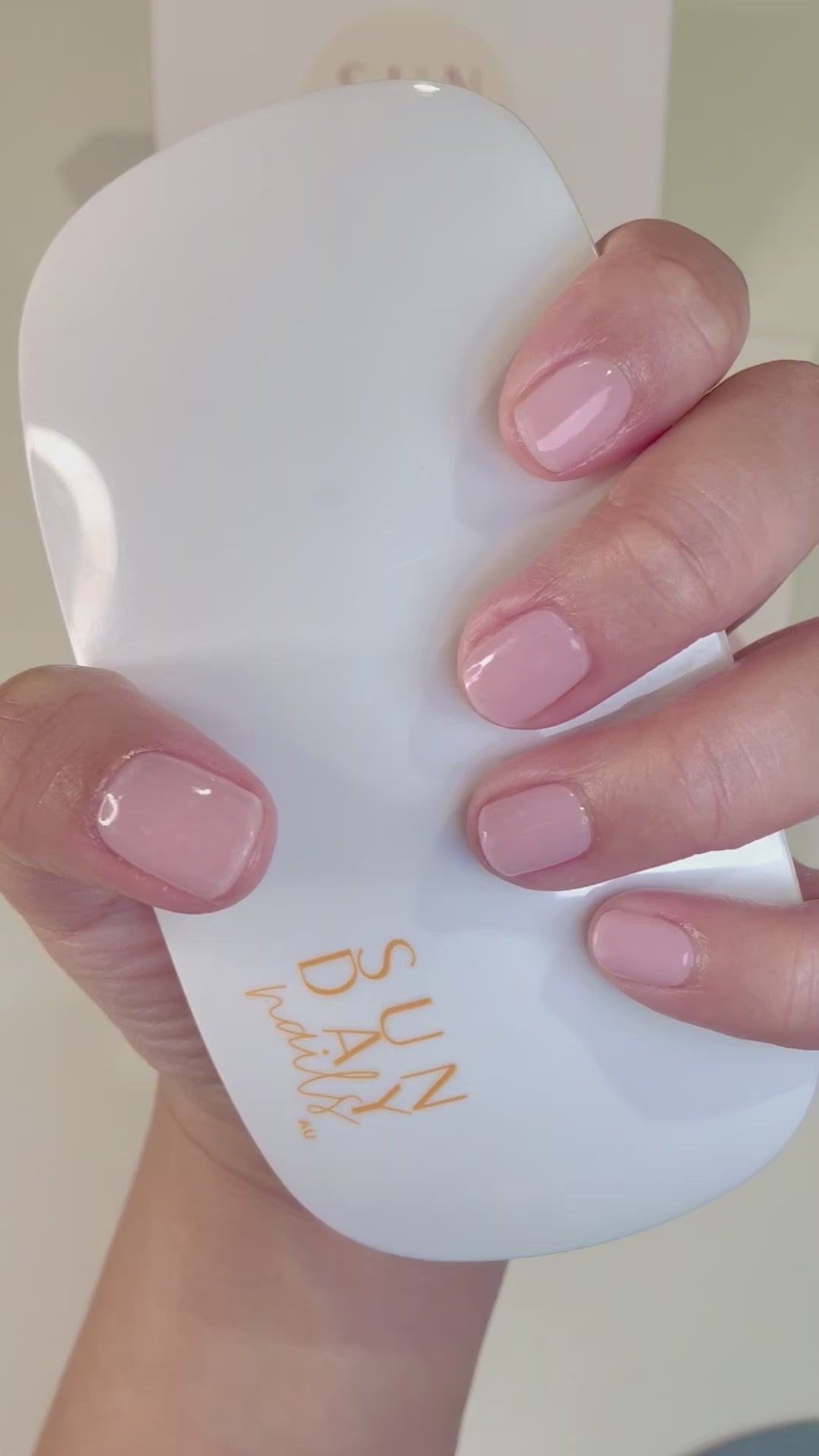 Jelly Nude Semi Cured Gel Nail Sticker Kit Sunday Nails AU